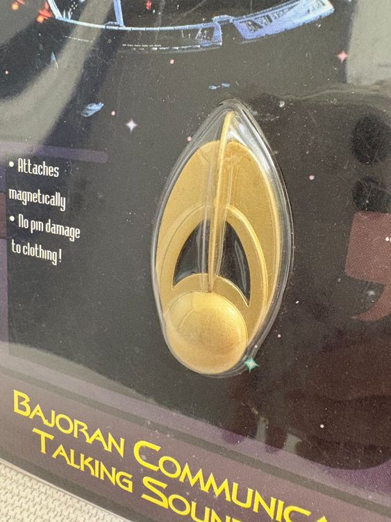 NEU Star Trek Deep Space Nine Communicator Badge OVP Rarität (Neu und ...