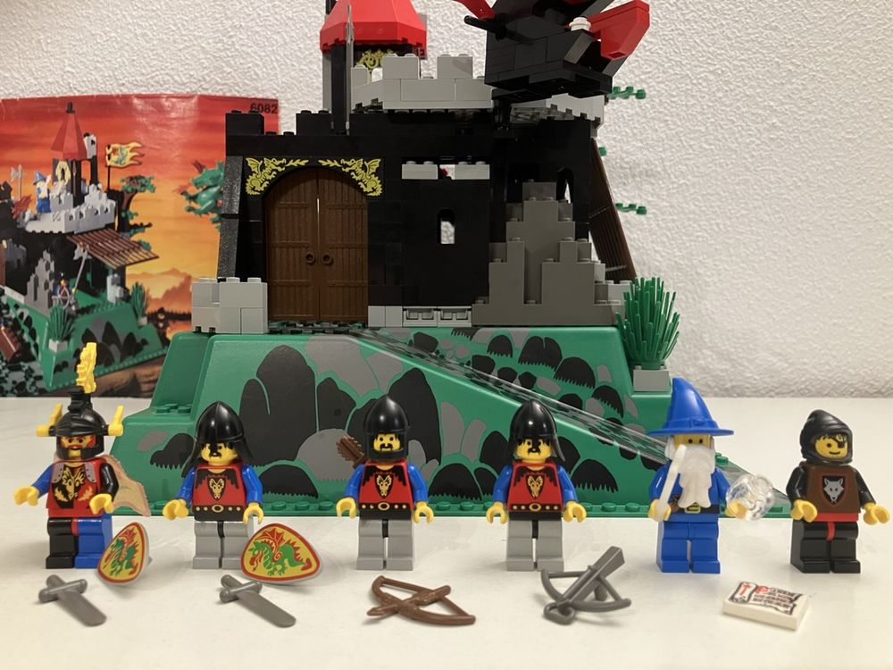 Lego System Castle Fire Breathing Fortress 6082 (von 1993) (Gebraucht ...