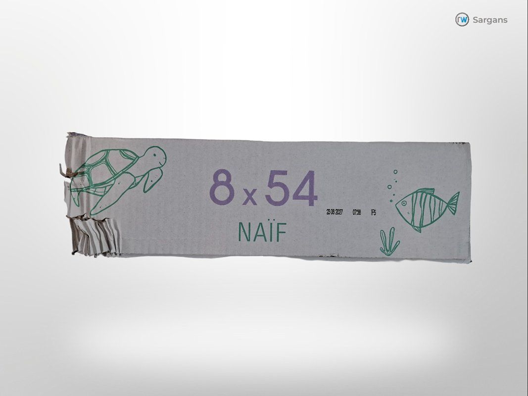 NAIF Plastic-Free Wipes Value Pack 8 mal 54 (Neu (gemäss Beschreibung ...