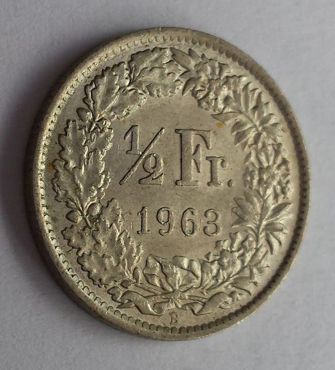 50 Rappen Münze 1963 | Kaufen auf Ricardo