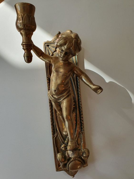 Wand-Kerzenhalter (Messing) | Kaufen auf Ricardo