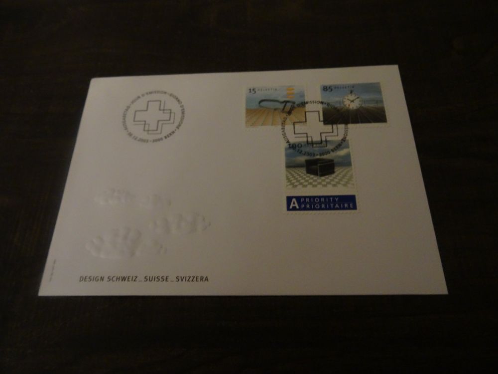 FDC 2003 Design Schweiz (Gebraucht) in Olten für CHF 0.6 – mit Lieferung auf Ricardo kaufen