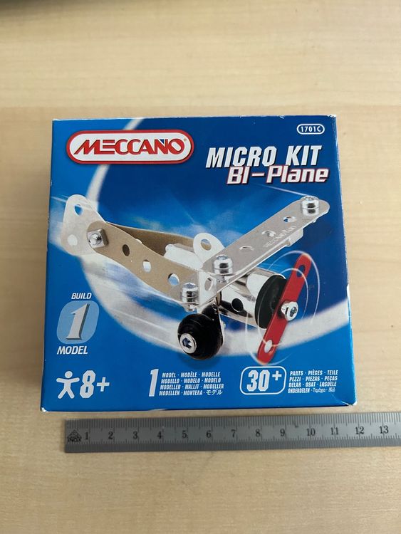 Meccano Micro Kit BI-Plane, Modellbau-Kit, NEU/OVP | Kaufen auf Ricardo