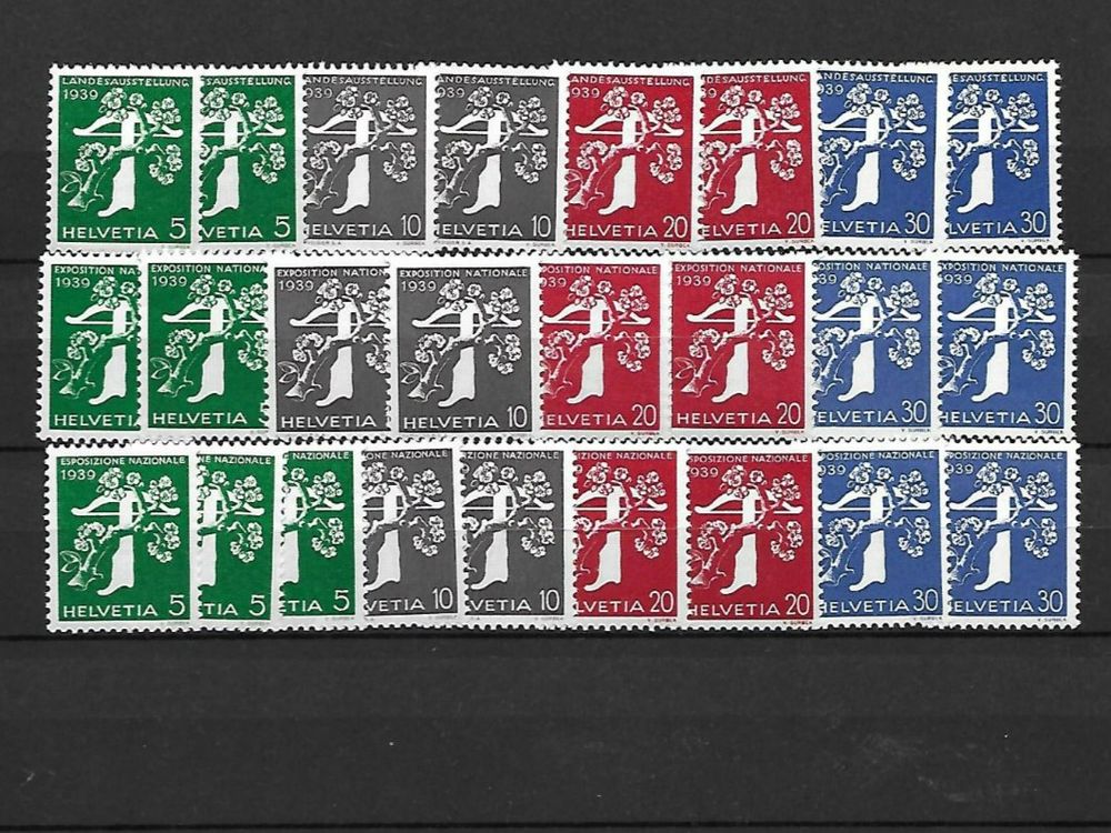 Landi ** 1939 Armbrust Restlot Kat: CHF 132.- | Kaufen auf Ricardo