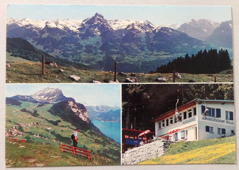 Amden, Blick von der Alp Walau auf Glarneralpen (Gebraucht) in Fétigny für CHF 1 – mit Lieferung ...