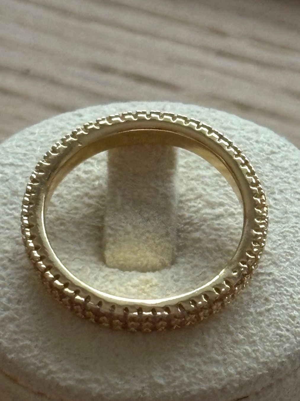 💛Luxus Gr: 17/7 Ring Memoire Zirkonia Farbe Gold (Gebraucht) in Biel ...