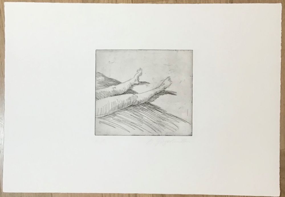 Martin ZIEGELMUELLER (1935) Sehr Seltener Radierung Handsign | Kaufen auf Ricardo