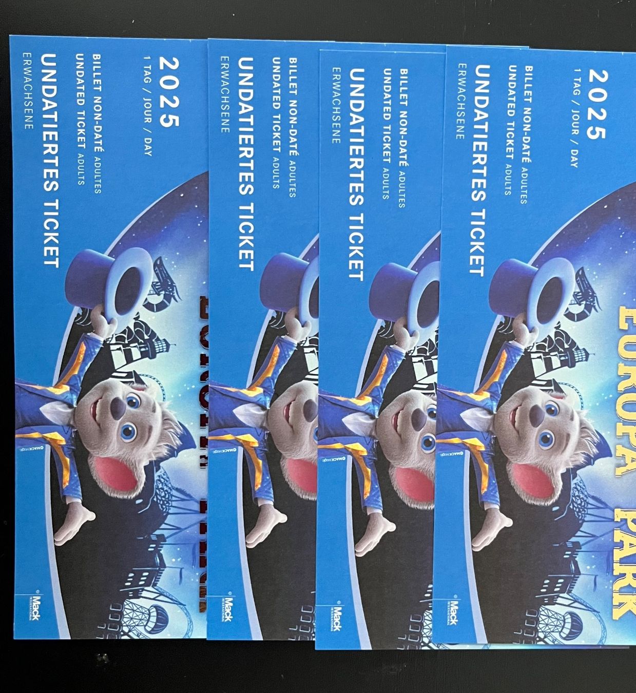 Europa Park Ticket (Neu und originalverpackt) in Luzern für CHF 57 – mit Lieferung auf Ricardo ...