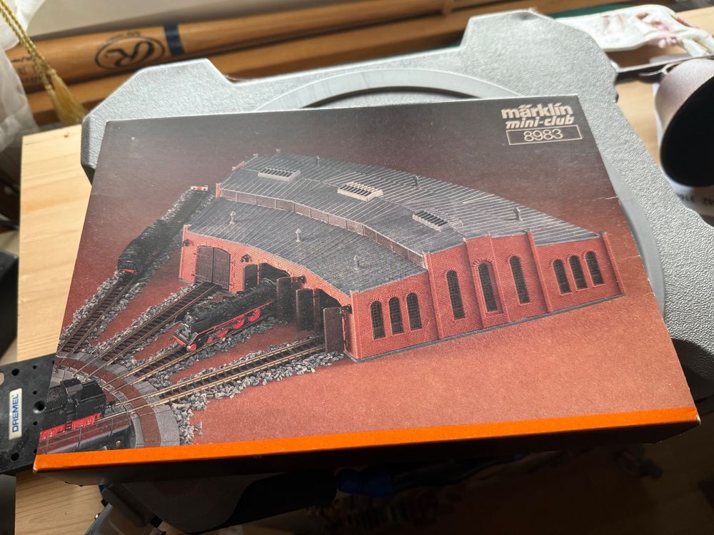 Märklin 8983 Ringlokschuppen H0 Bausatz Vintage | Kaufen auf Ricardo