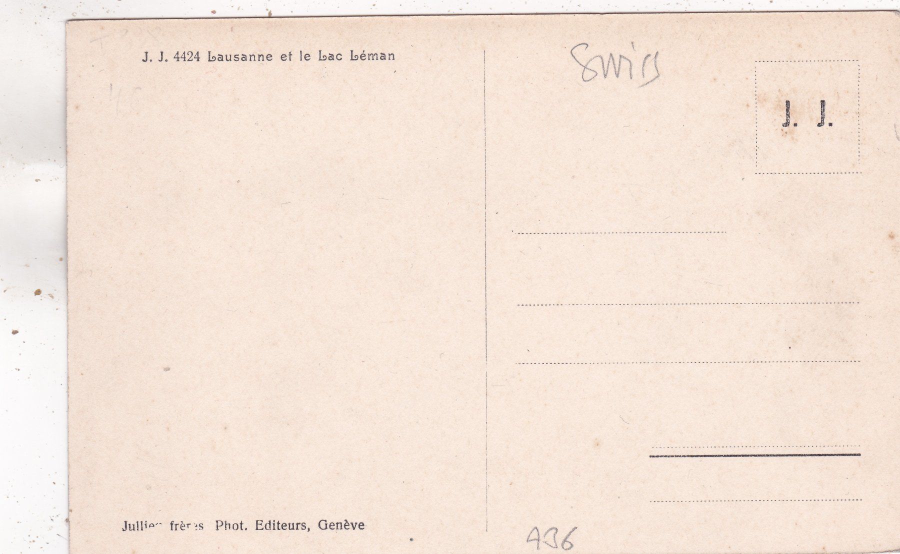 Lausanne et le Lac Léman (Gebraucht) in Herisau für CHF 1 – mit ...