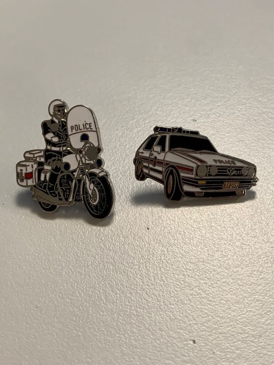 Pin POLIZEI Motorrad & VW Golf (Gebraucht) in für CHF 1 – mit Lieferung ...
