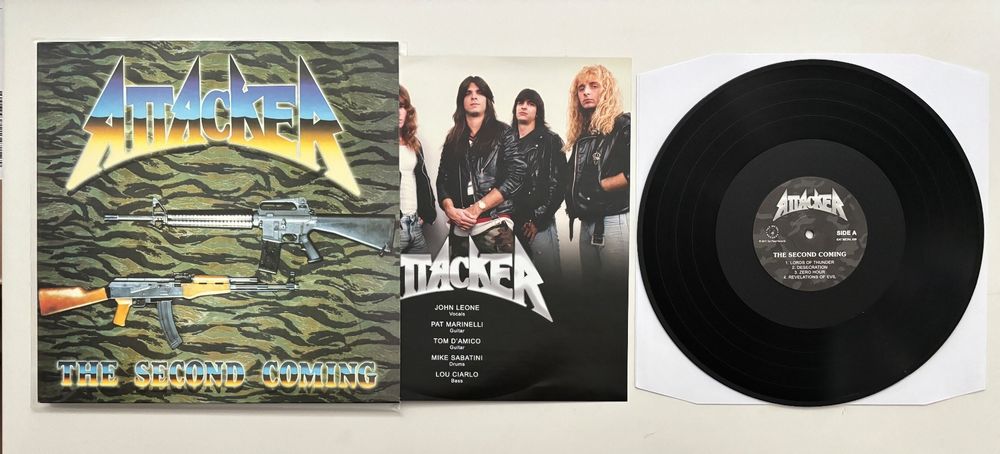 ATTACKER - Second Coming US Metal Heavy Metal LP ltd. auf250 | Kaufen ...