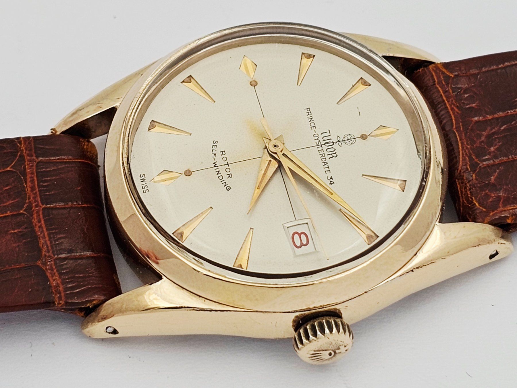 Tudor Prince Oysterdate 34 Ref. 7914 Automatik Herrenuhr (Gebraucht) in ...