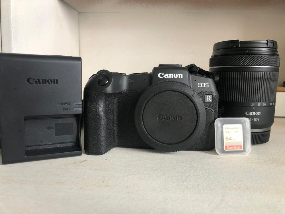 CANON EOS RP Body + RF 24-105mm f/4-7.1 IS STM mit Zubehör (Gebraucht ...