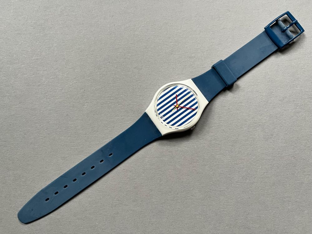 Swatch Gent Newport Two GW108 1987 selten - Top Zustand OVP (Neu und originalverpackt) in Zürich ...