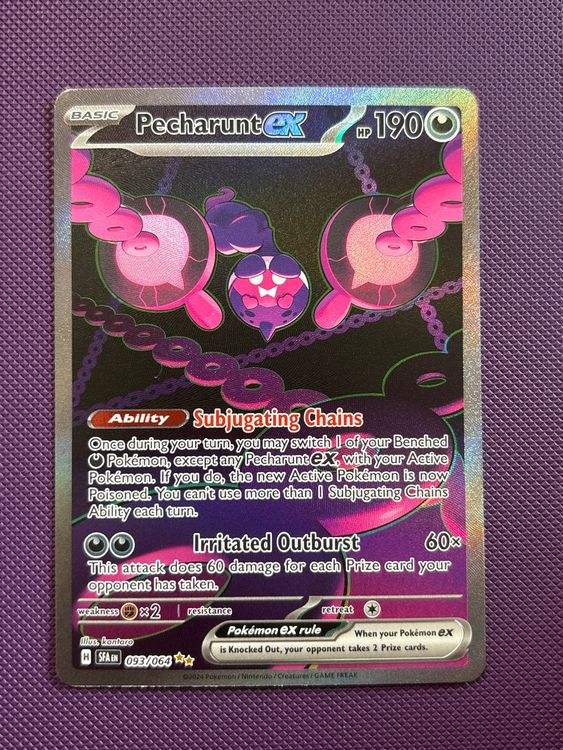 Pecharunt EX SIR Shrouded Fable 093/064 🇬🇧 (Gebraucht) in Kreuzlingen ...