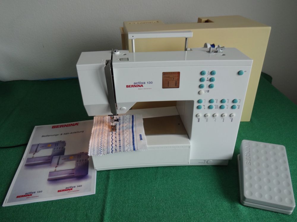 *BERNINA activa 130* Revidiert mit 3 - Monate Garantie (Gebraucht) in ...