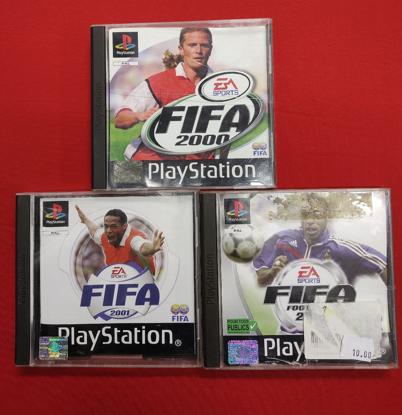 FIFA 2000, 2001, 2002 pour Playstation - Jeux PS1 - FR (Gebraucht) in ...