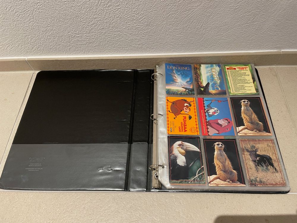 95 Skybox Lion King König der Löwen Trading Cards im Ordner | Kaufen ...