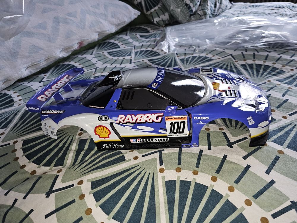 Tamiya Honda NSX Raybrig original 1:10 TT-02 pass sie Perfec | Kaufen ...