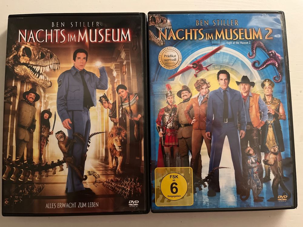 Nachts im Museum 1-2, DVD 📀 - Ben Stiller (Gebraucht) in Sierre für CHF 4.5 – mit Lieferung auf ...