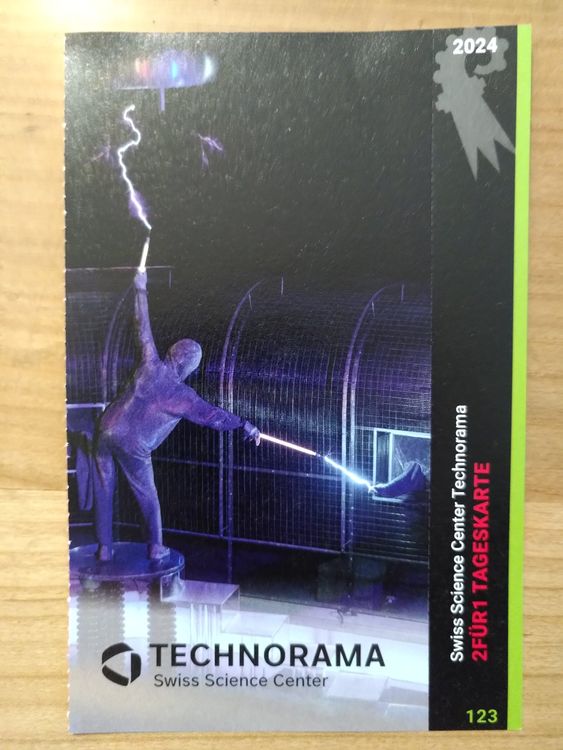 Technorama 2 für 1 Tageskarte | Kaufen auf Ricardo