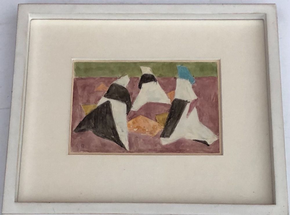 Carl Roesch (1884-1979) Gouache | Kaufen auf Ricardo