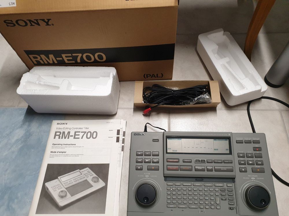 Sony RM-E700 Video / Title Editor / Controller | Kaufen auf Ricardo