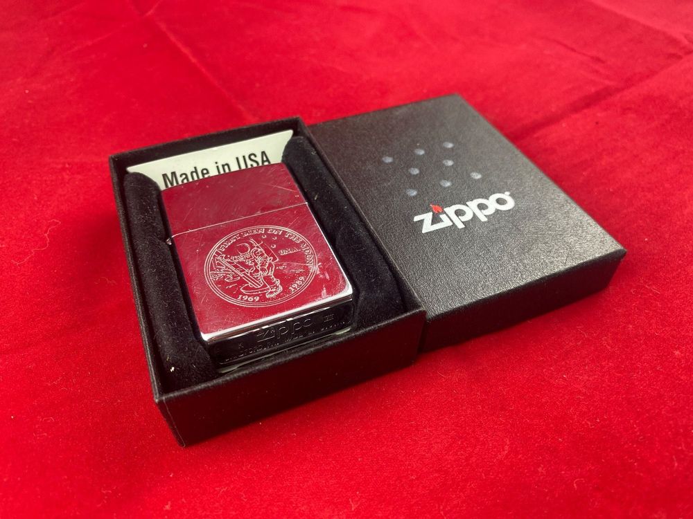 ZIPPO Feuerzeug Apollo 11 in OVP (Gebraucht) in Zürich für CHF 35 – mit ...