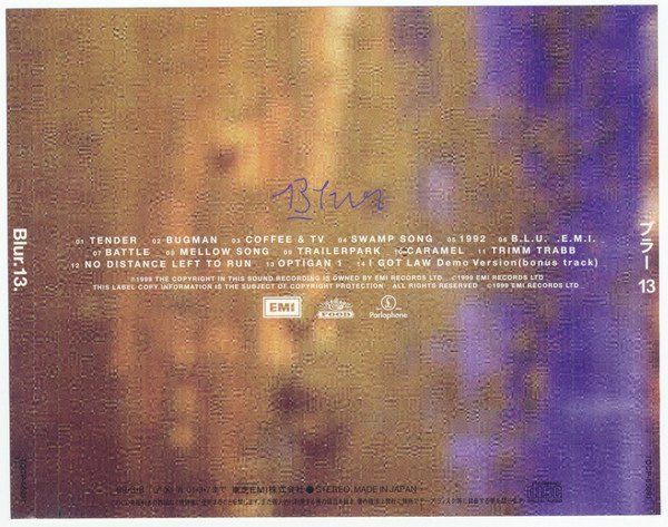 Blur – 13 (JAPAN-Edition-CD) D22 (Gebraucht) in Sessa für CHF 4.95 ...