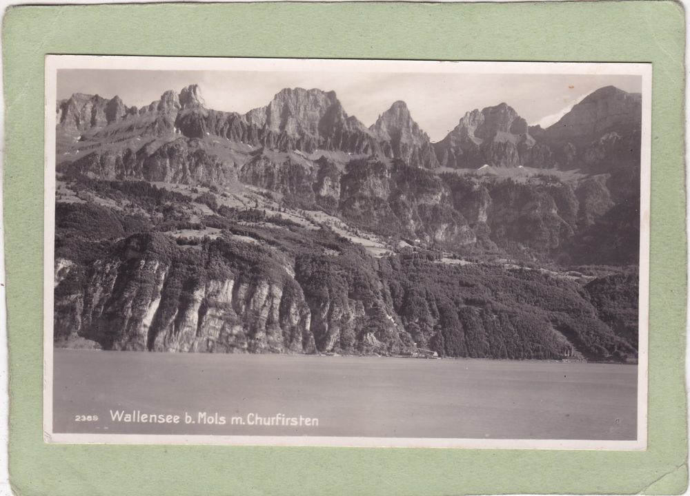 Wallensee Walensee b. Mols m. Churfirsten | Kaufen auf Ricardo