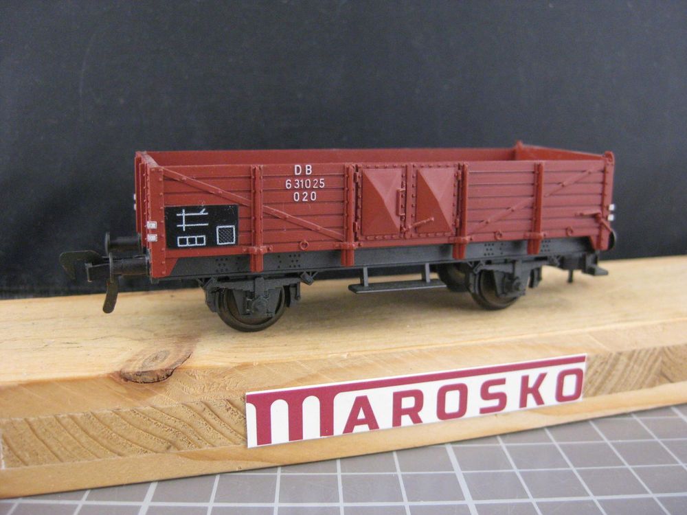 Fleischmann DB offener Güterwagen, ohne OVP, mit je 1x Fleis (Gebraucht ...