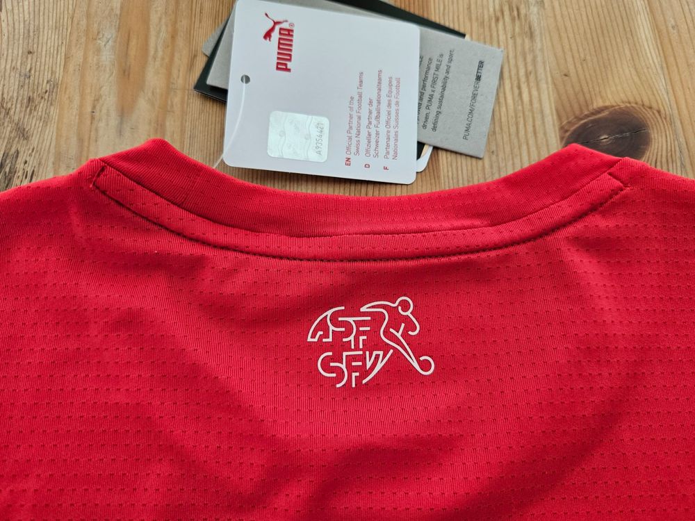 Trainingsshirt Schweiz Puma S NEU Schweizer Fussball Nati (Neu (gemäss ...