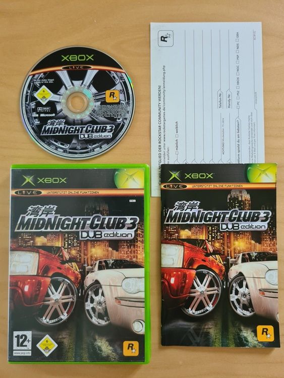 Midnight Club 3 Dub Edition (Xbox) (Gebraucht) in Oberwil BL für CHF 9 ...