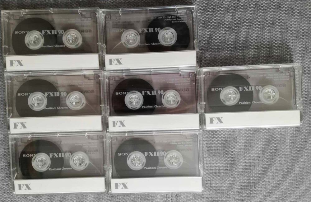SONY FN 90 Type II / cassettes audio MC - 1990 Thailand - 7x (Gebraucht ...