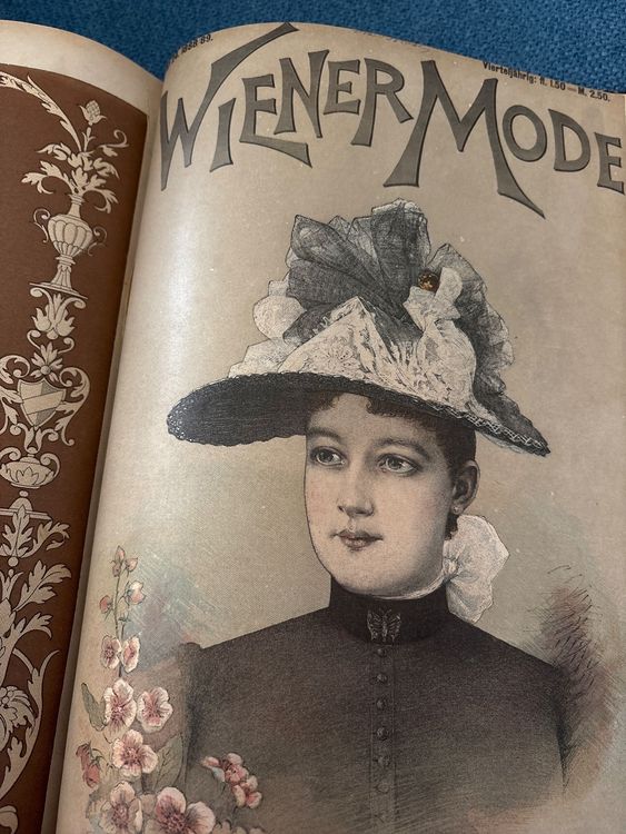 Wiener Mode Zeitschrift, Jahrgang 1898, Rarität! Vintage (Gebraucht) in ...