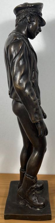 Männlicher Akt Bronze Skulptur (Gebraucht) in Root für CHF 355 – mit Lieferung auf Ricardo kaufen