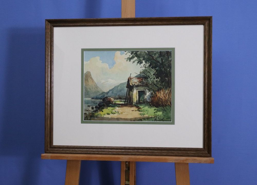 Paul Kömme 1891-1972, Aquarell, signiert und top neu gerahmt (Gebraucht) in Zug für CHF 25 – nur ...