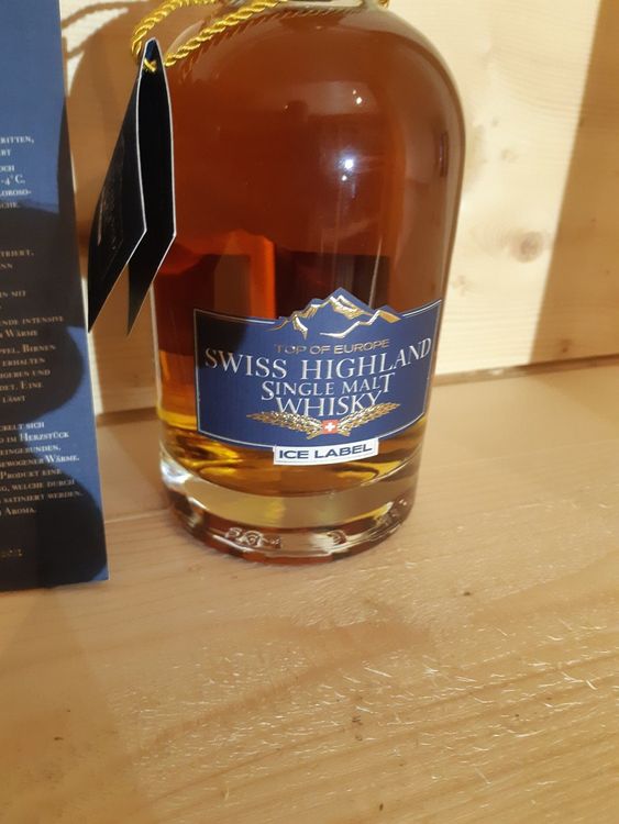 Ice label 2011, Swiss Mountain Whisky (Gebraucht) in Grindelwald für ...