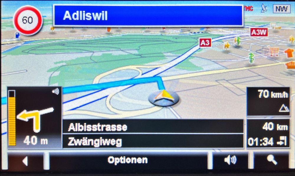 Navigon 3310maxTMC GPS-Navi mit Europakarten Q4 2020 (Gebraucht) in ...