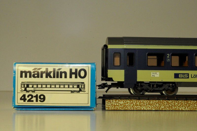 Märklin 4219 BLS 2ème classe OVP (Gebraucht) in Onex für CHF 30 – mit Lieferung auf Ricardo kaufen