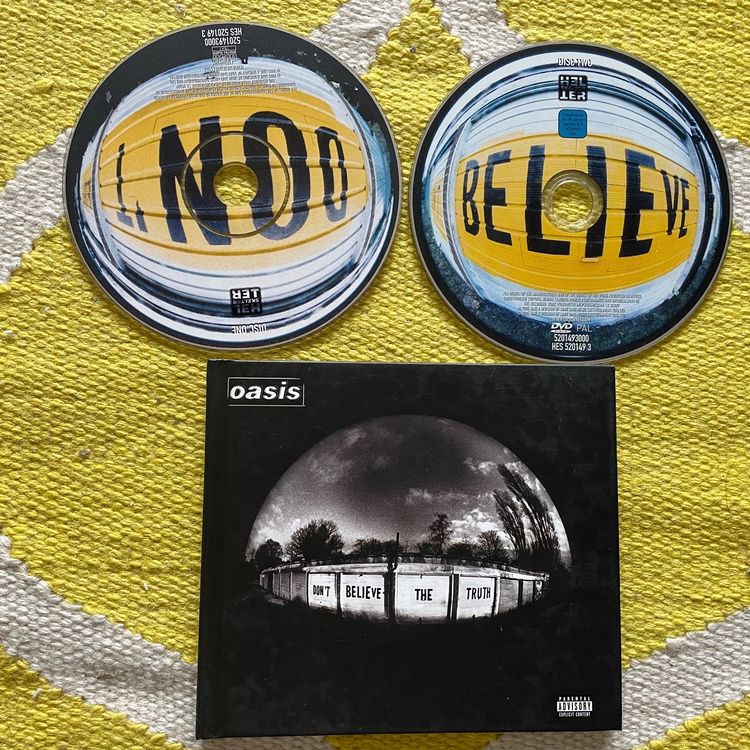 OASIS-CD+DVD DON‘T BELIEVE THE TRUTH (Gebraucht) in Rorschacherberg für ...