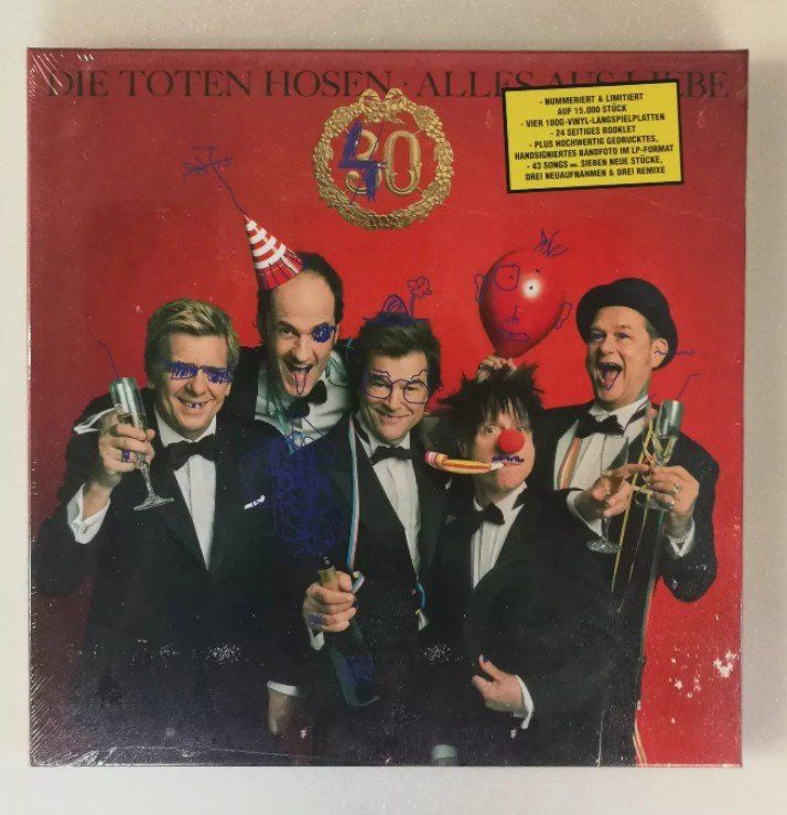 Die Toten Hosen 40 Jahre lim. Edt. 4er Box (Neu und originalverpackt ...