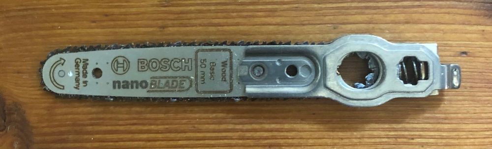 🛠️ Bosch NanoBlade Wood Basic 50 mm (Neu (gemäss Beschreibung)) in ...