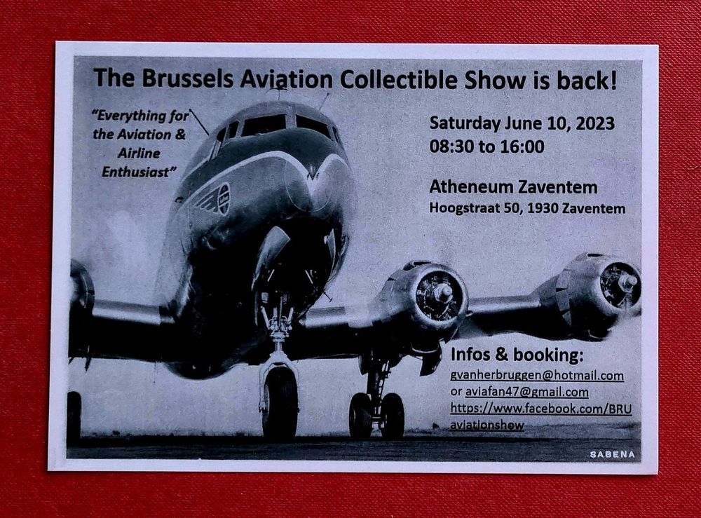 SABENA -Douglas DC 6 - Bruxelles (Gebraucht) in Rothrist für CHF 4.4 ...