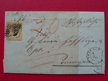 Strubelbrief: 25B (25B1) Brief von Triengen (LU) Kat: 500.- (Gebraucht) in Sursee für CHF 28 ...