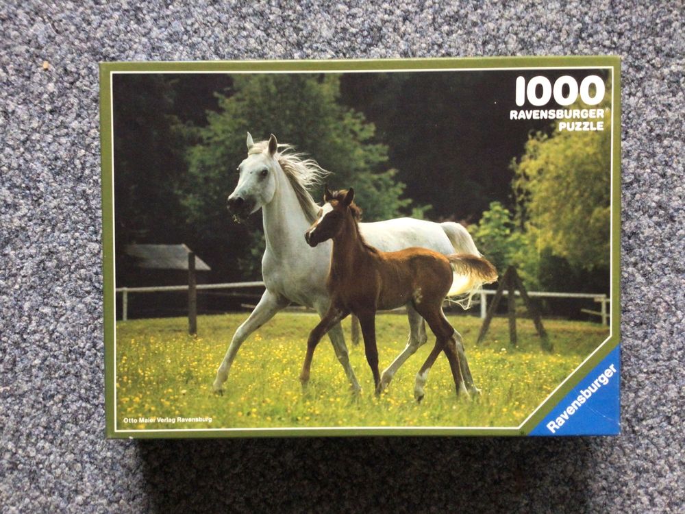 Ravensburger Puzzle - Stute mit Fohlen (Gebraucht) in Matzingen für CHF 1 – mit Lieferung auf ...