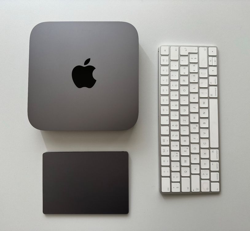 Mac Mini mit Trackpad/Tastatur, optional mit Wandhalterung | Kaufen auf ...