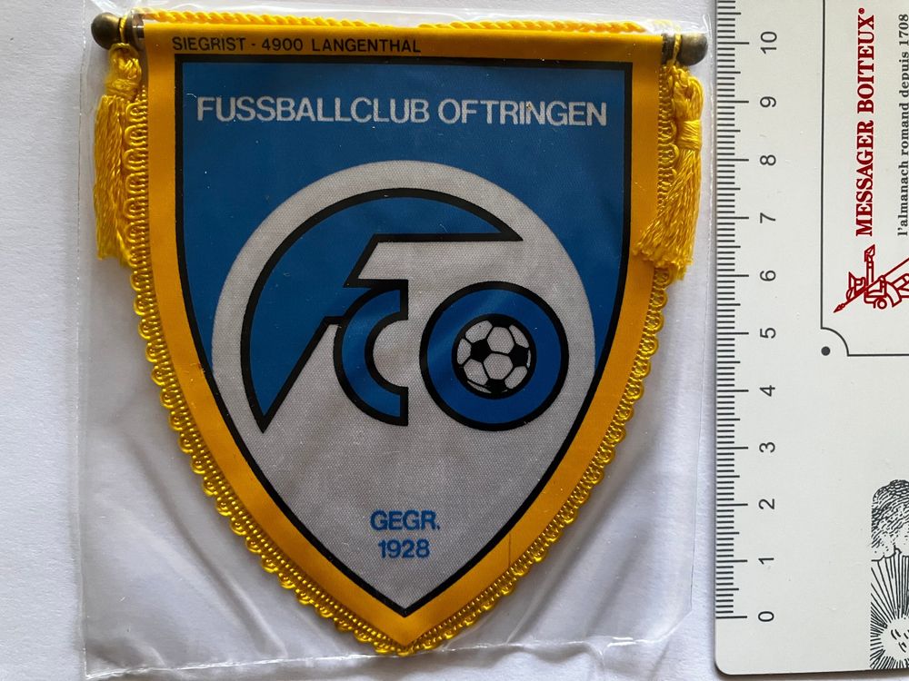 Vintage Fanion/Wimpel FC OFTRINGEN / GEGR. 1928 (Neu und originalverpackt) in Gland für CHF 10 ...