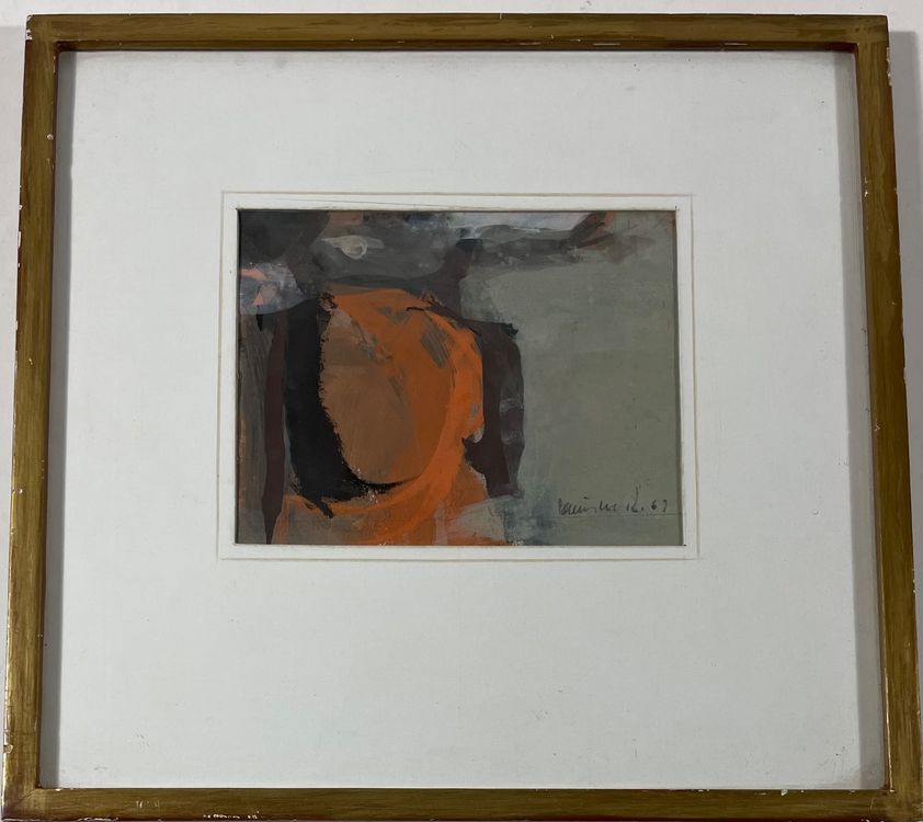 Interessante Mischtechnik unleserlich Signiert (Gebraucht) in Root für CHF 10 – mit Lieferung ...